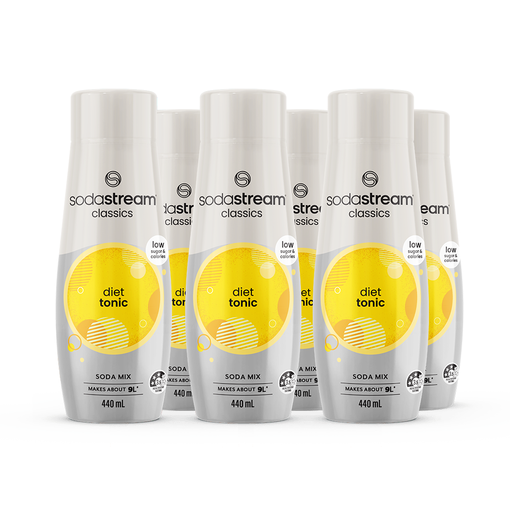 SodaStream Classics Diet Tonic Syrup 6 Pack – SodaStream Australia