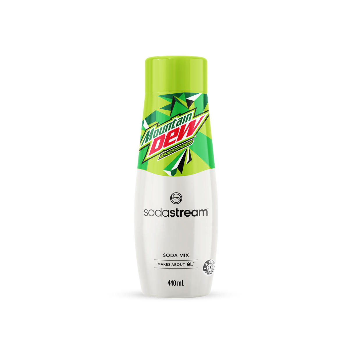 Mountain Dew Syrup Flavour – SodaStream Australia