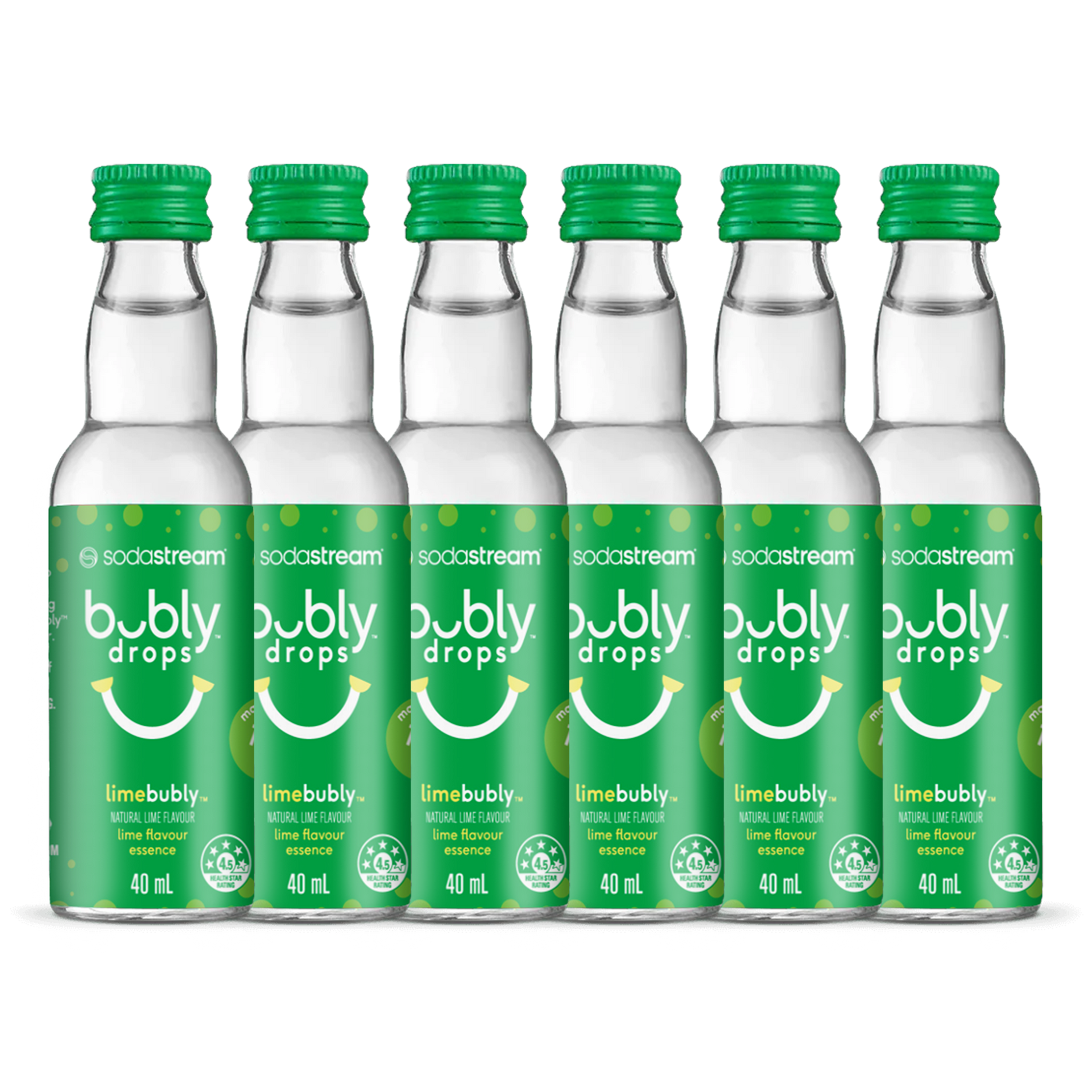 lime bubly drops™ 6 Pack – SodaStream Australia