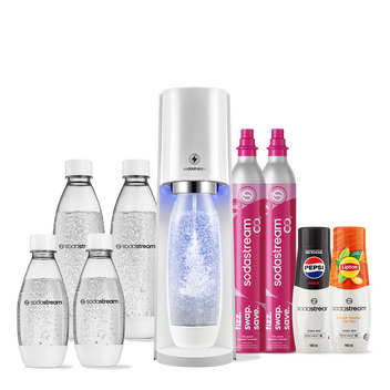 SodaStream E-Terra Electric Sparkling Water Maker + Quick Connect ...