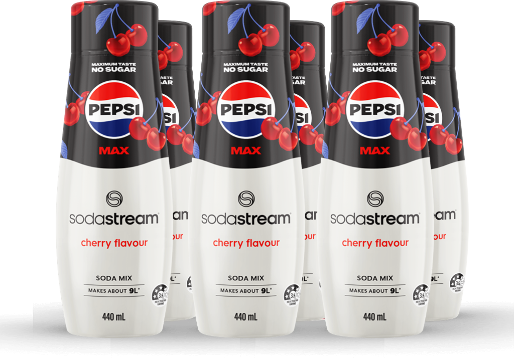 SodaStream Pepsi Max Creaming Soda 6 Pack – SodaStream Australia