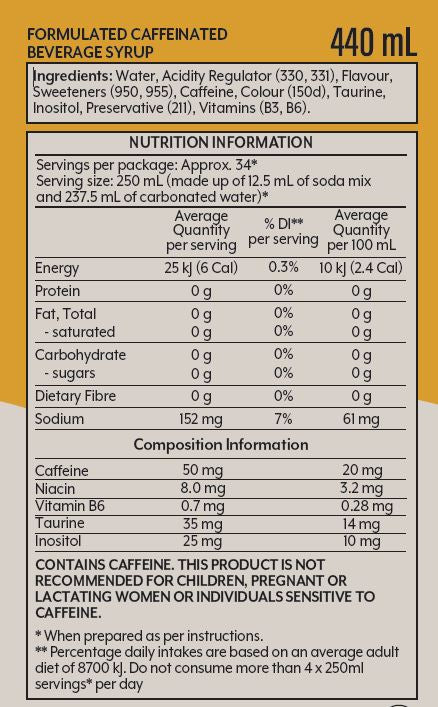 SodaStream Rockstar Original Energy Drink No Sugar 440ml – SodaStream ...