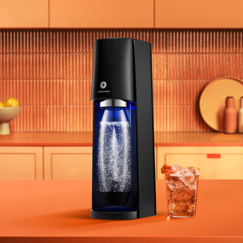 SodaStream E-Terra Electric Sparkling Water Maker + Quick Connect ...