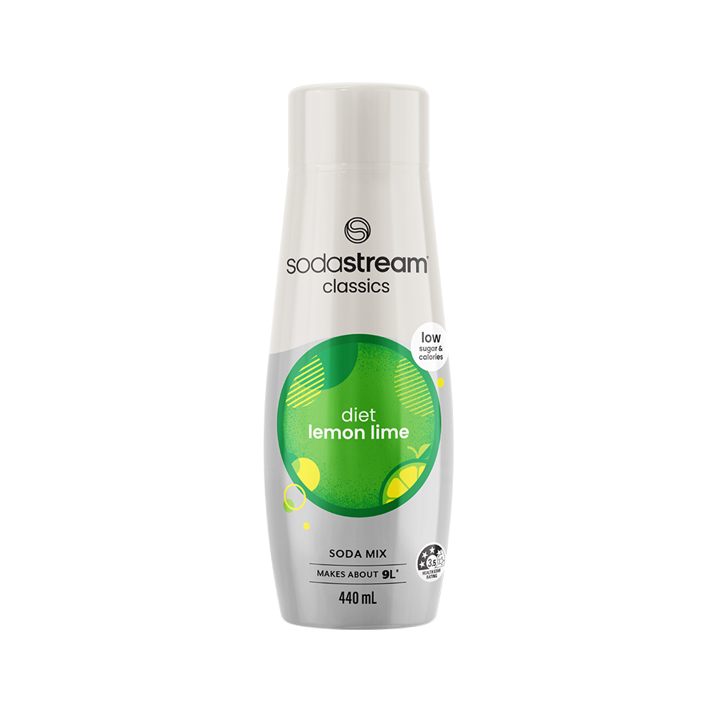 SodaStream Classics Diet Lemon Lime Syrup – SodaStream Australia