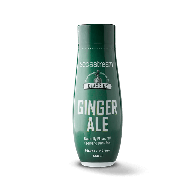 Classics Ginger Ale Drink Mix - Syrup Flavour – SodaStream Australia